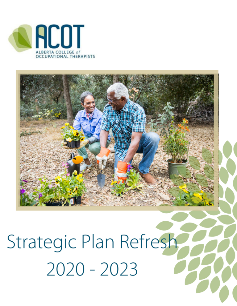 The Council - Alberta College of Occupational Therapists (ACOT)