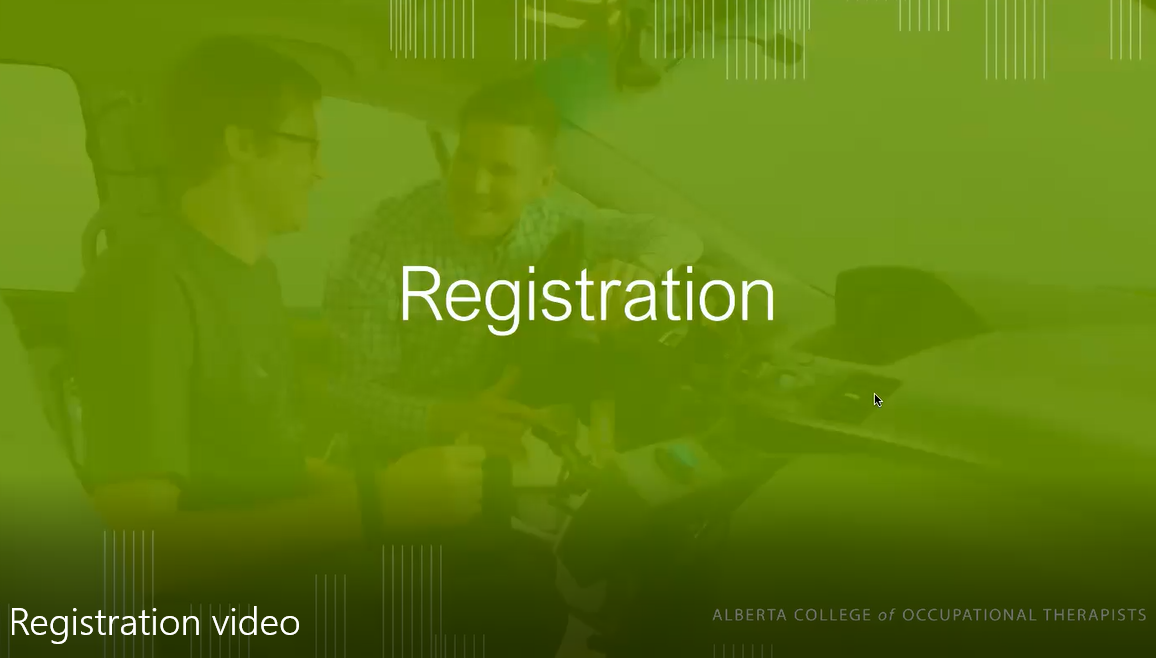 Apply for Registration and Permit - Alberta College of Occupational ...